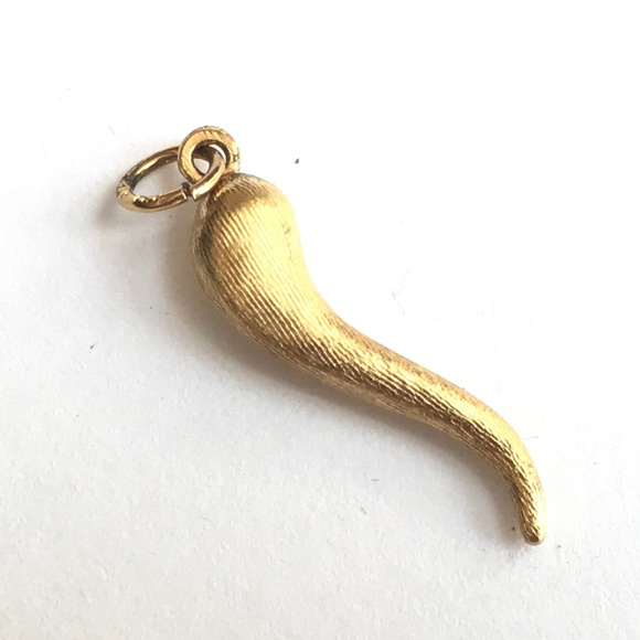 Jewelry | Vintage Gold Filled Horn Pepper Charm Pendant | Poshmark